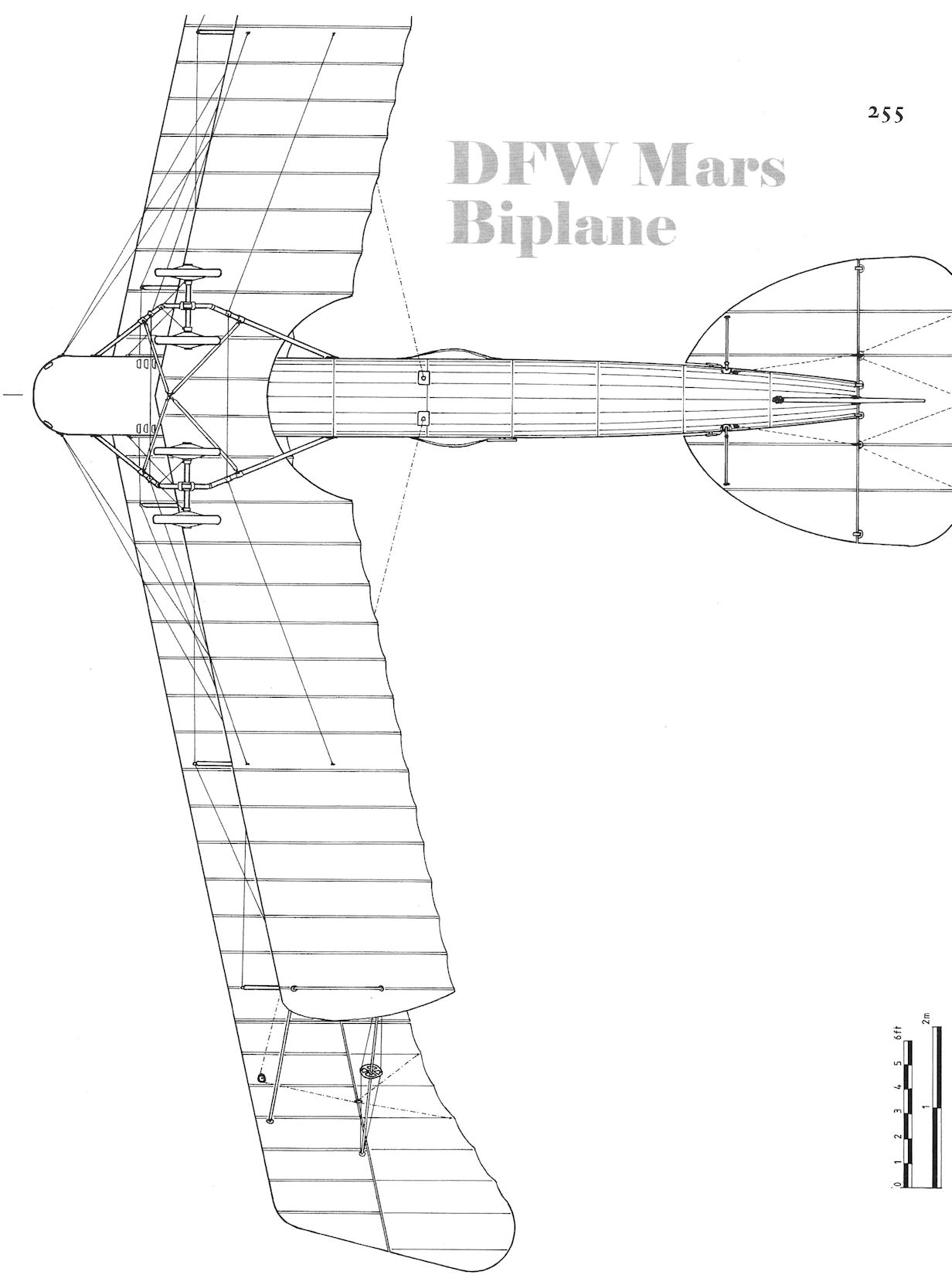 DFW Mars biplane