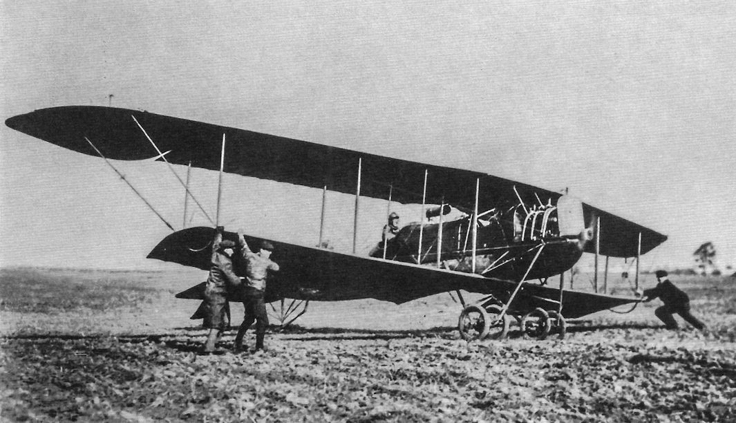 DFW Mars biplane