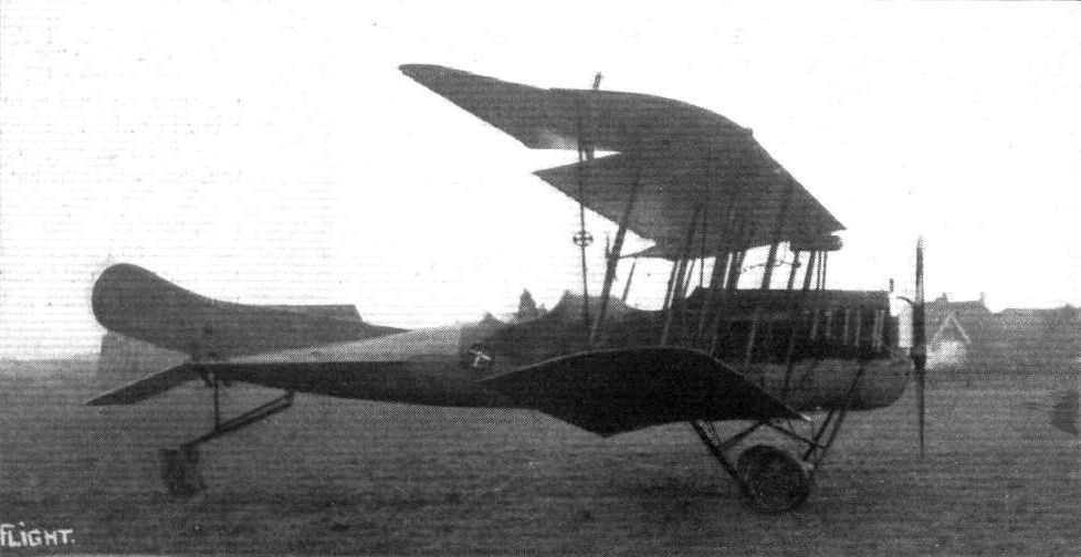 DFW Mars biplane