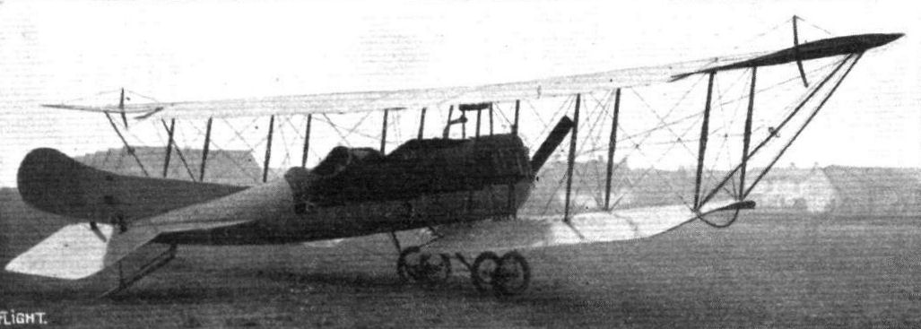 DFW Mars biplane