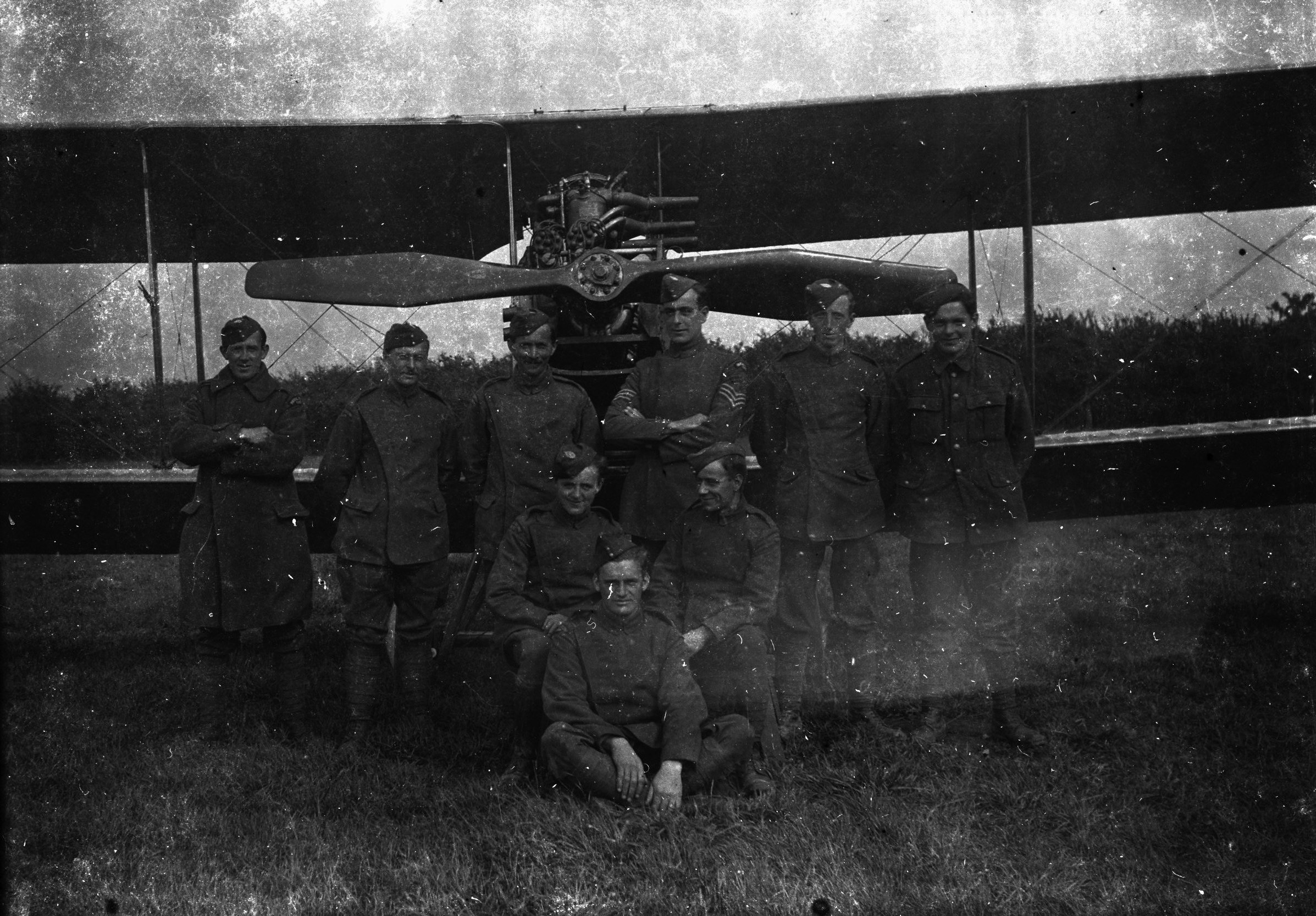 Photo from Nick Gribble. "My Grandfather Ernest Gribble is in the back ...