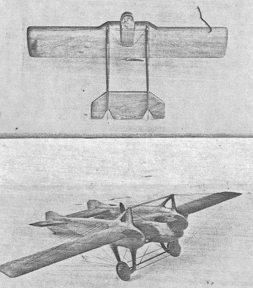 Deperdussin Twin-boom pusher
